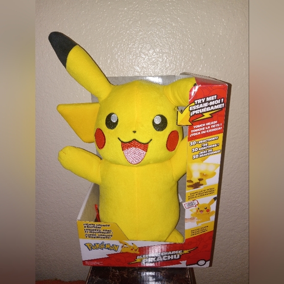 Pokemon | Toys | Pokmon Pikachu Interactive Plush | Poshmark